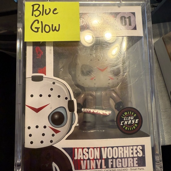 Toys | Jason Voorhees Vinyl Figure Blue Glow | Poshmark